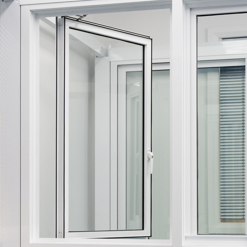 Casement Window with Strong Seal and Ventilation